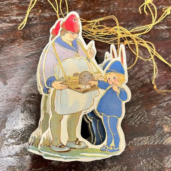 MERRIMACK & CO. | Holiday | Vntg 88 Merrimack Co Paper Mache Little ...